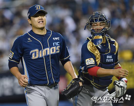 [준PO2] NC 김태군의 믿음 "장현식, 스스로 잘 할 투수"