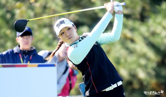 [엑's HD] 리디아 고 '이정도는 식은죽 먹기!' (LPGA KEB하나은행 챔피언십)