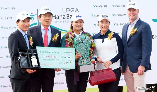 [엑's HD] 'LPGA 투어 우승' 고진영 '미소가 떠나지 않아요'