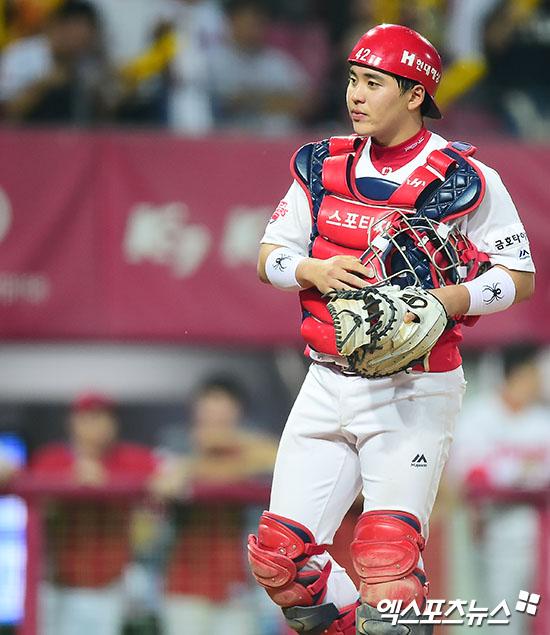 [KS1] KIA 한승택 "벤치 아쉬움? 1위 팀에 있어 행복해요"