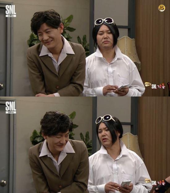 'SNL9' 정성호, 박근혜 전 대통령 변신 "여기 503호냐"