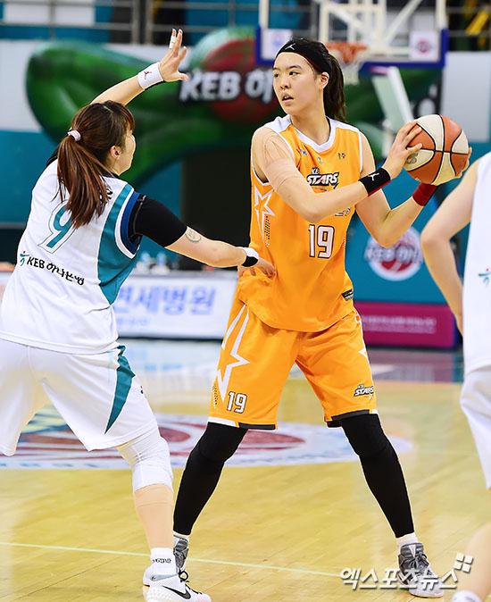 KB스타즈 박지수, WKBL 3라운드 MVP 선정