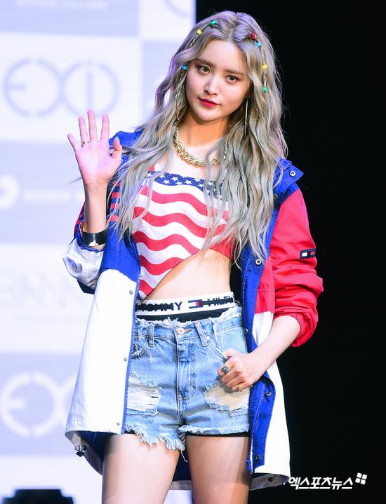 [엑's HD] EXID 정화 '핫 몸매를 과시'