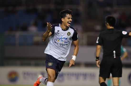 대전, 골가뭄 끝냈다...안토니오, K리그2 31R MVP 등극