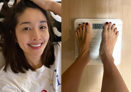 '173cm' 김빈우, 55kg 인증 "하루 한끼는 고구마만"…독한 유지어터 [전문]