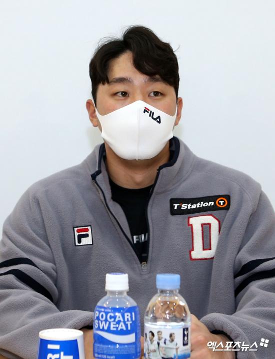 양석환 "오늘 이겨야 LG 만난다" [WC1]