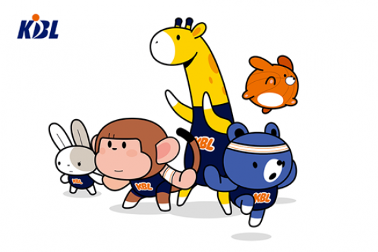 KBL, 출범 25주년 기념 'KBL 프렌즈' 공개