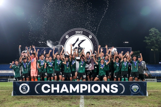 전북 U15(금산중), '2022 GROUND.N K리그 U15 챔피언십' 전승 우승