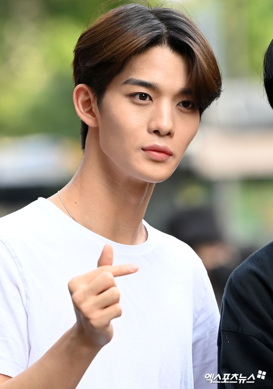 CIX 배진영 '시크한 하트'[엑's HD포토]