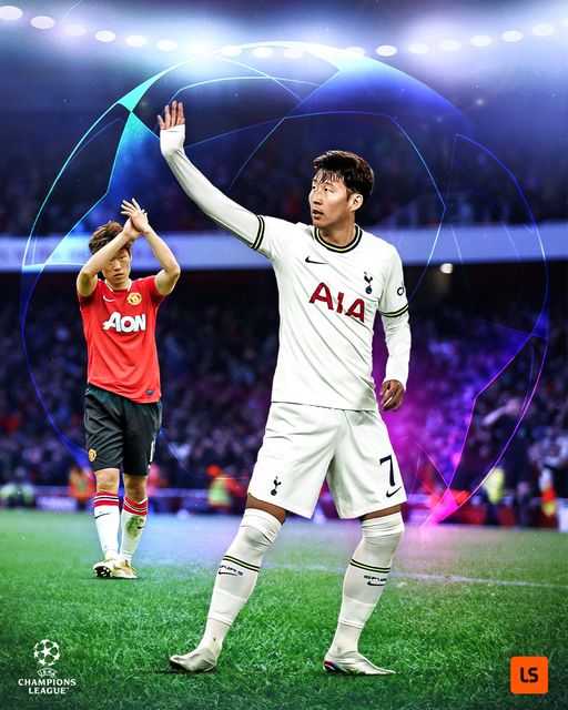 손흥민, 박지성 이어 亞 두 번째 UCL 50경기 출전 '대기록'