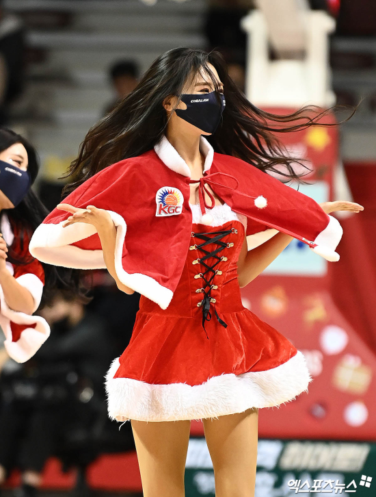 KGC 치어리더 '흔들림 없는 예쁨'[엑's HD포토]