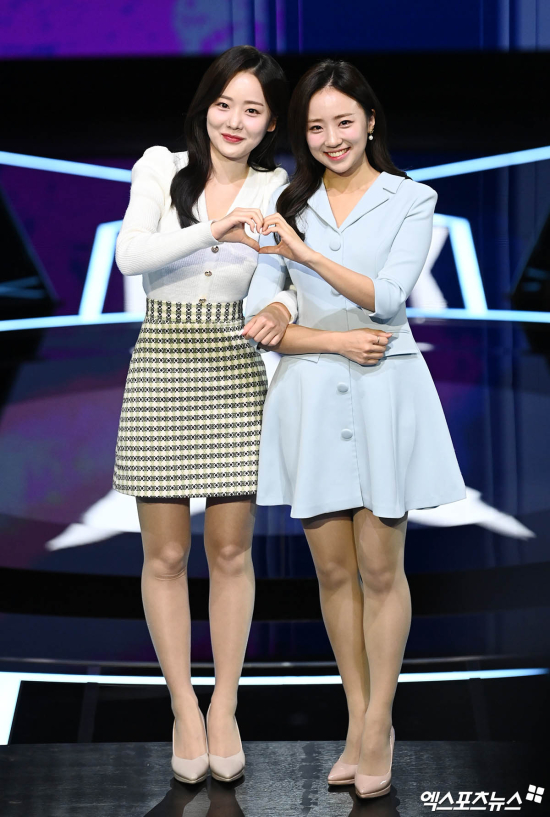 함예진-배혜지 아나운서 'LCK는 사랑입니다'[엑's HD포토]