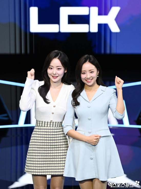 함예진-배혜지 아나운서 'LCK 파이팅!'[엑's HD포토]