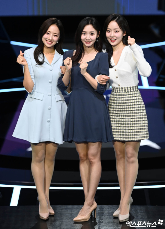 배혜지-윤수빈-함예진 아나운서 'LCK 빛내는 3아나'[엑's HD포토]