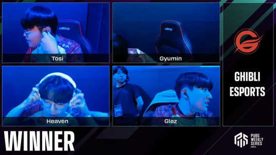 기블리, 집중력 유지하며 매치4 승리…2위로 점프 [PWS GF]