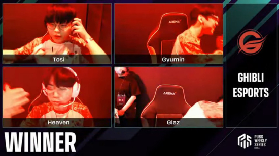 '기세 제대로 탔다!' 기블리, 13킬 치킨으로 '1위 탈환' [PWS GF]