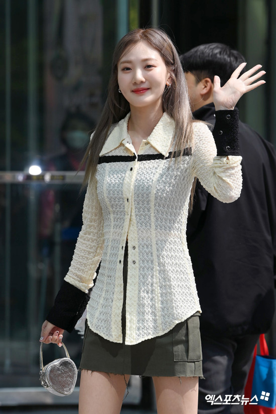 볼빨간사춘기 안지영 '컬투쇼에서 만나요~'[엑's HD포토]