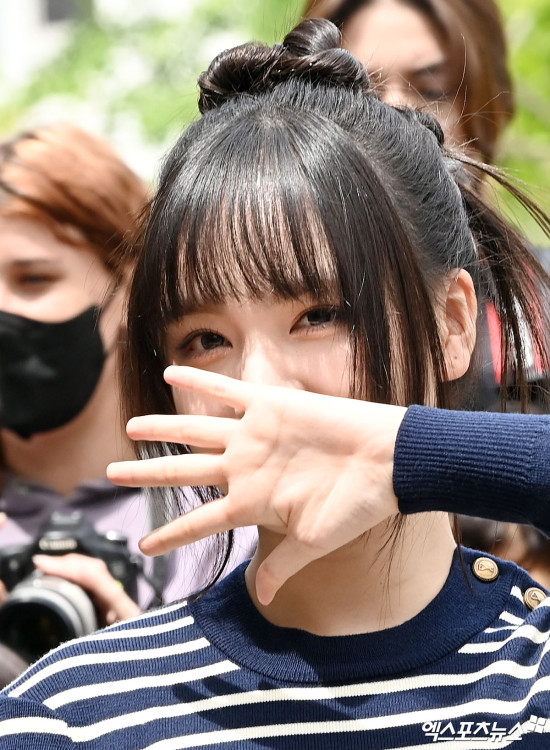 아이브 리즈 '작은 얼굴 인증'[엑's HD포토]