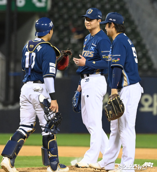 NC 'LG에 7:3 승리'[포토]