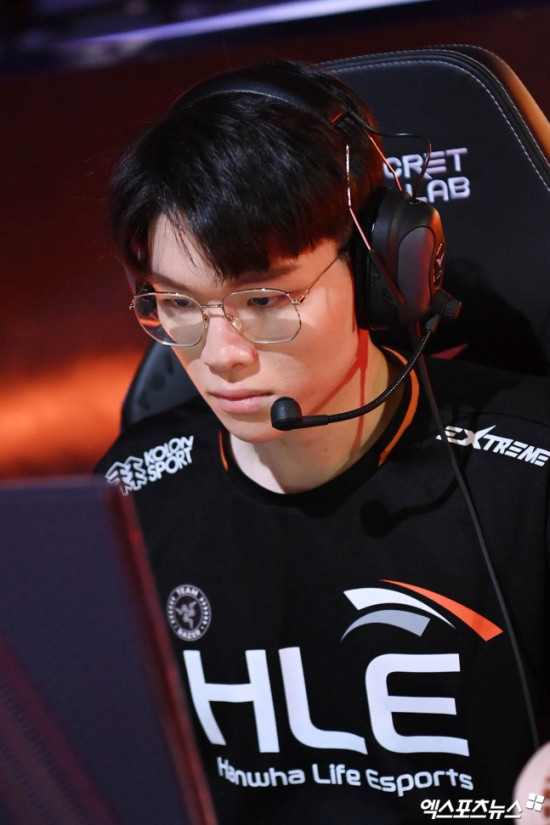 전장 휩쓴 '킹겐' 아트록스... 한화생명, DRX 상대 '매치 포인트' [LCK PO]