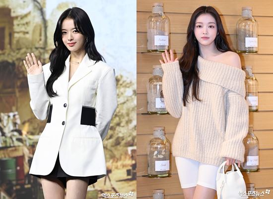 '뼈마름' 39kg 노정의·41kg 유아…"몸무게 공개 후회해" [엑's 초점]