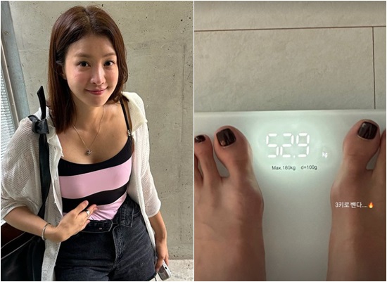 "3kg 뺀다" 이시영, 169cm인데 '40kg대 목표' 놀랍네