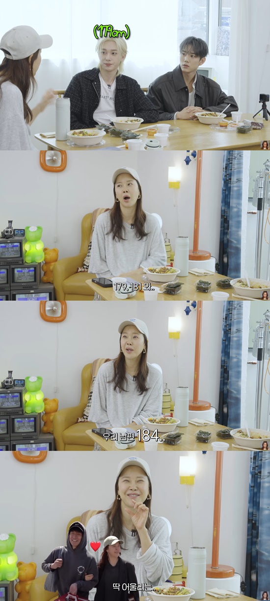 백지영, 또 정석원 자랑 "키 184cm, 힐 신으면 딱 좋아"