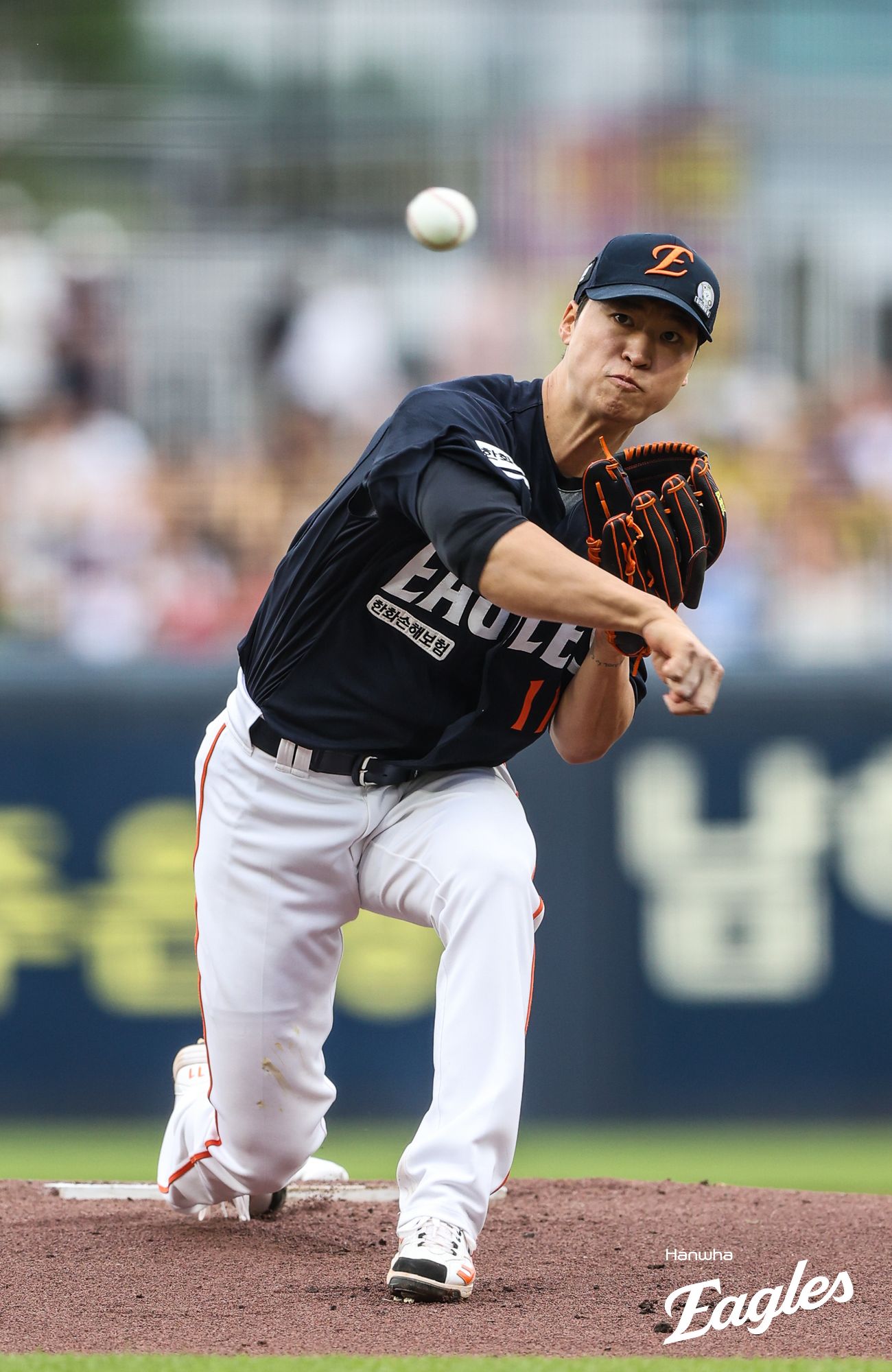 한화가 원했던 모습 나왔다...최고 149km+9K+무사사구 QS, 엄상백은 자신의 역할 다했다 [광주 현장]