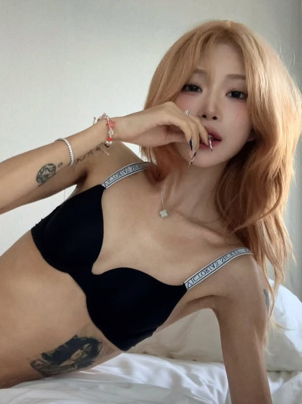 '170cm 41kg' 최준희, 갈비뼈 다보여…"없는 가슴도 만들어 줌"