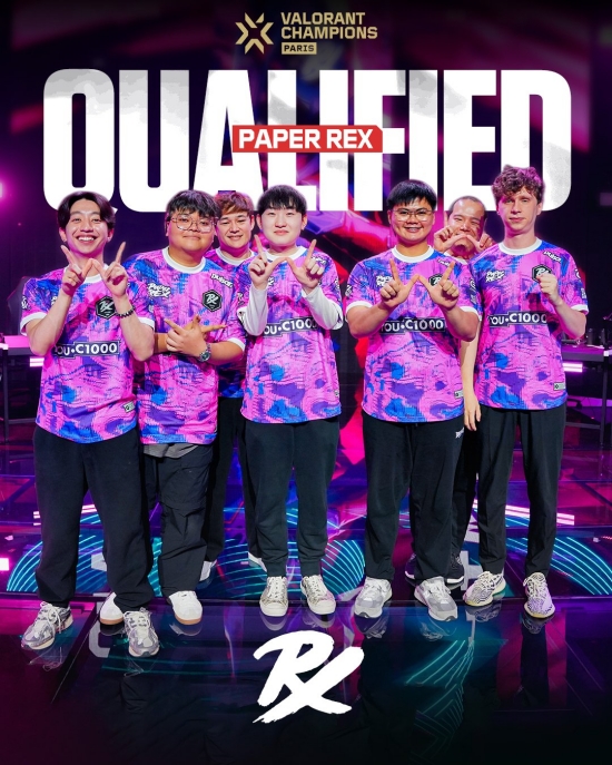 '챔피언스 파리 진출 확정'…PRX, 세트스코어 2대0으로 T1 제압 (VCT 퍼시픽) [종합]