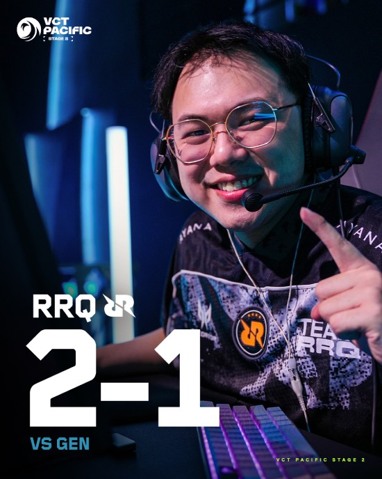 '더 높은 곳으로'…RRQ, 세트스코어 2대1로 젠지 제압 (VCT 퍼시픽) [종합]