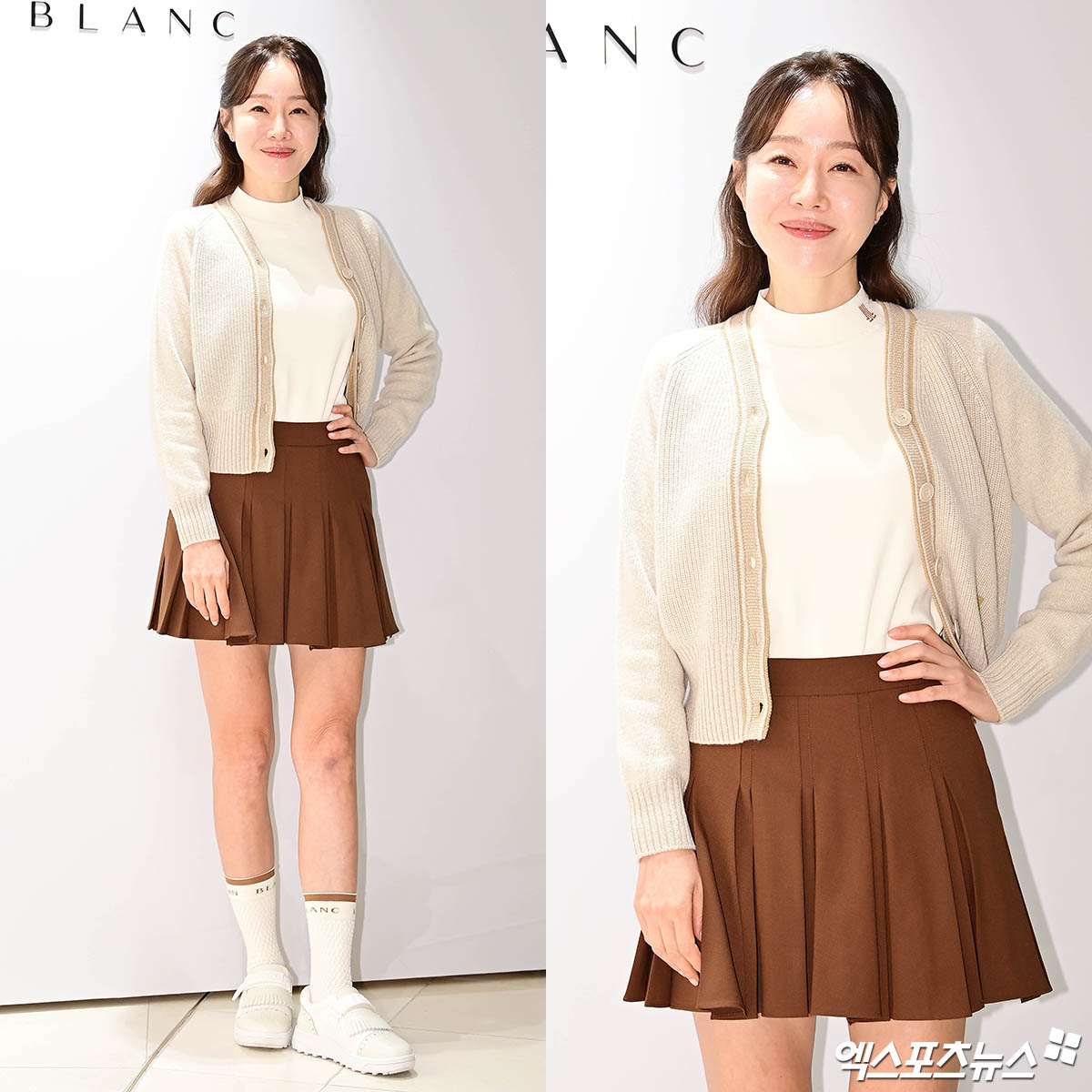 '20년째 51kg' 엄지원, 47세 믿기지 않는 마네킹 몸매