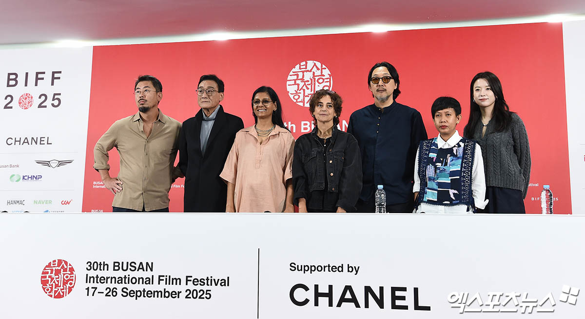 한데 모인 BIFF 경쟁 심사위원들[엑's HD포토]